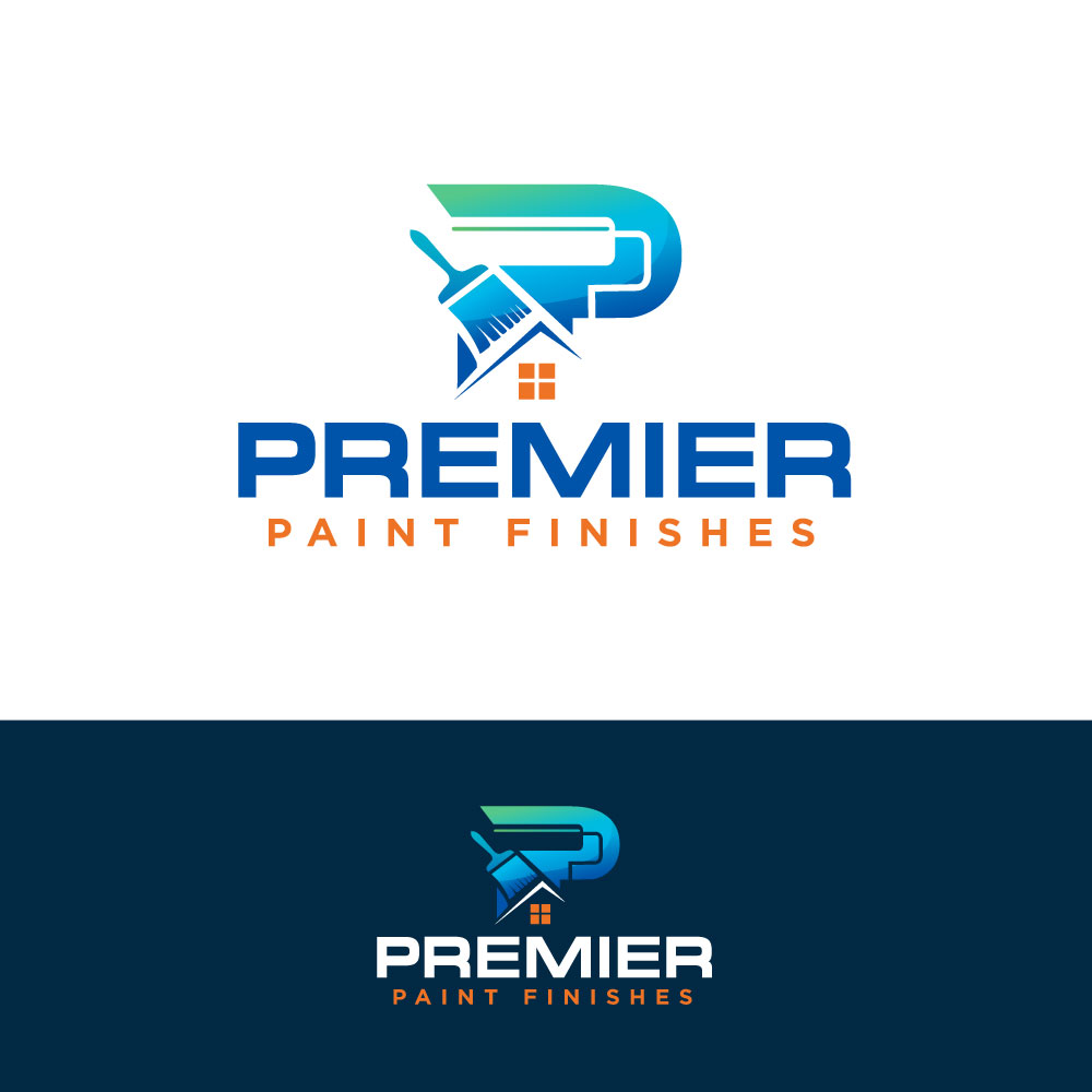 Elegant, Playful, Painting Logo Design for Premier Paint Finishes by ...