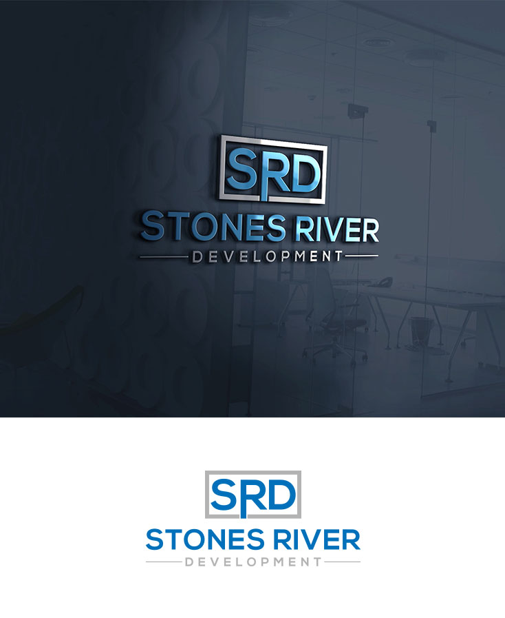 Logo Design for Stones River Development by Mr Line @rt | Design #27169004