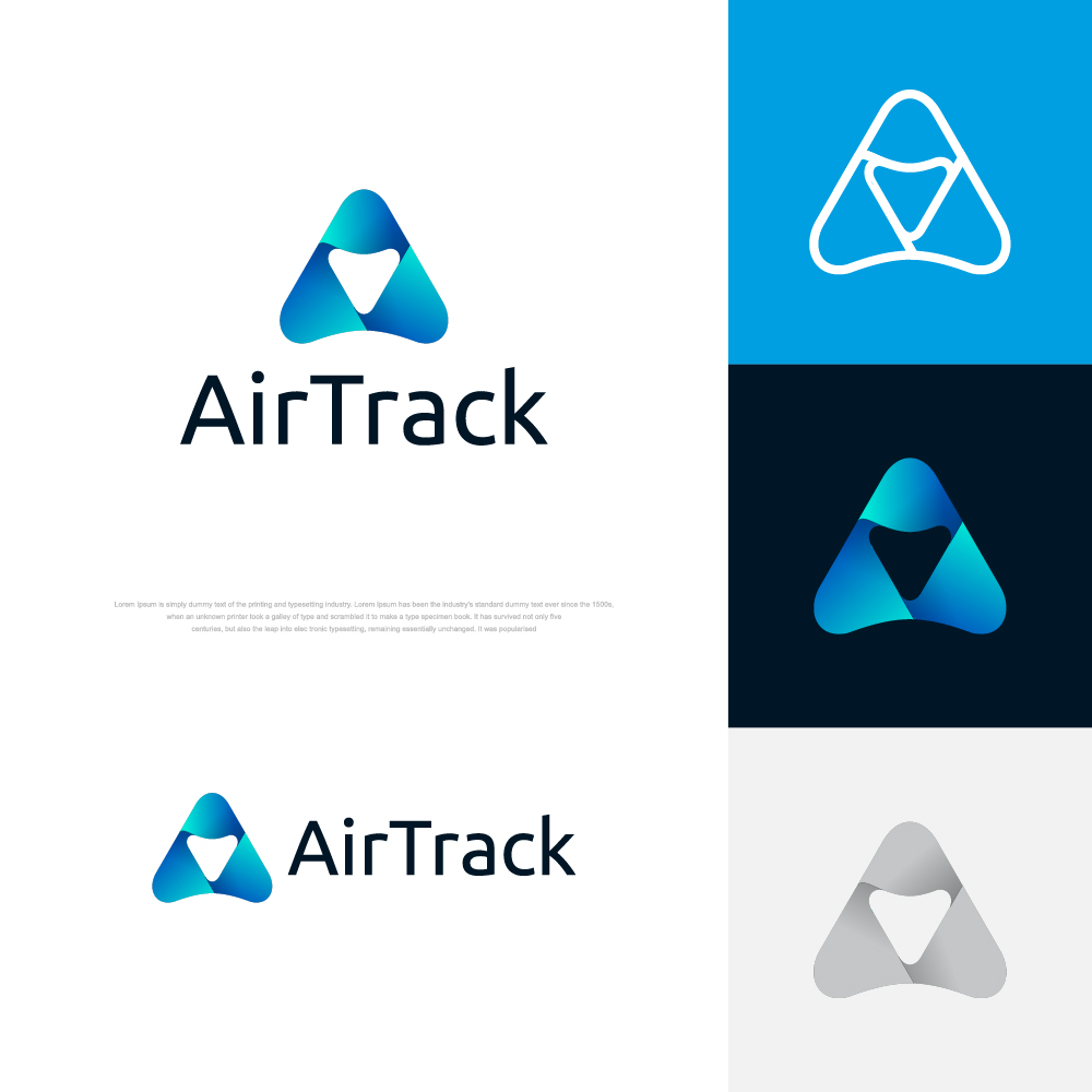 Logo Design for AirTrack by sushsharma99 | Design #27168309