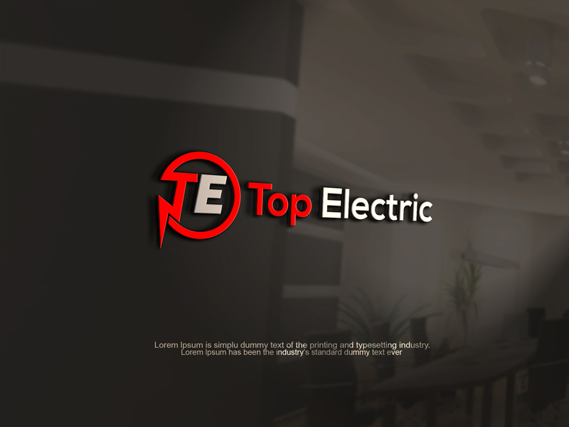 Logo Design for Top Electric by ZJ Design | Design #27174766