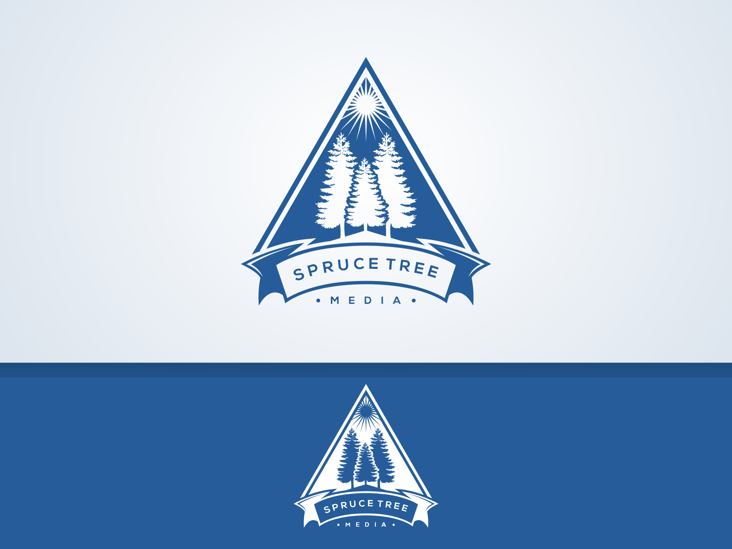 Logo Design for Spruce Tree Media by zilong graphic | Design #27176412