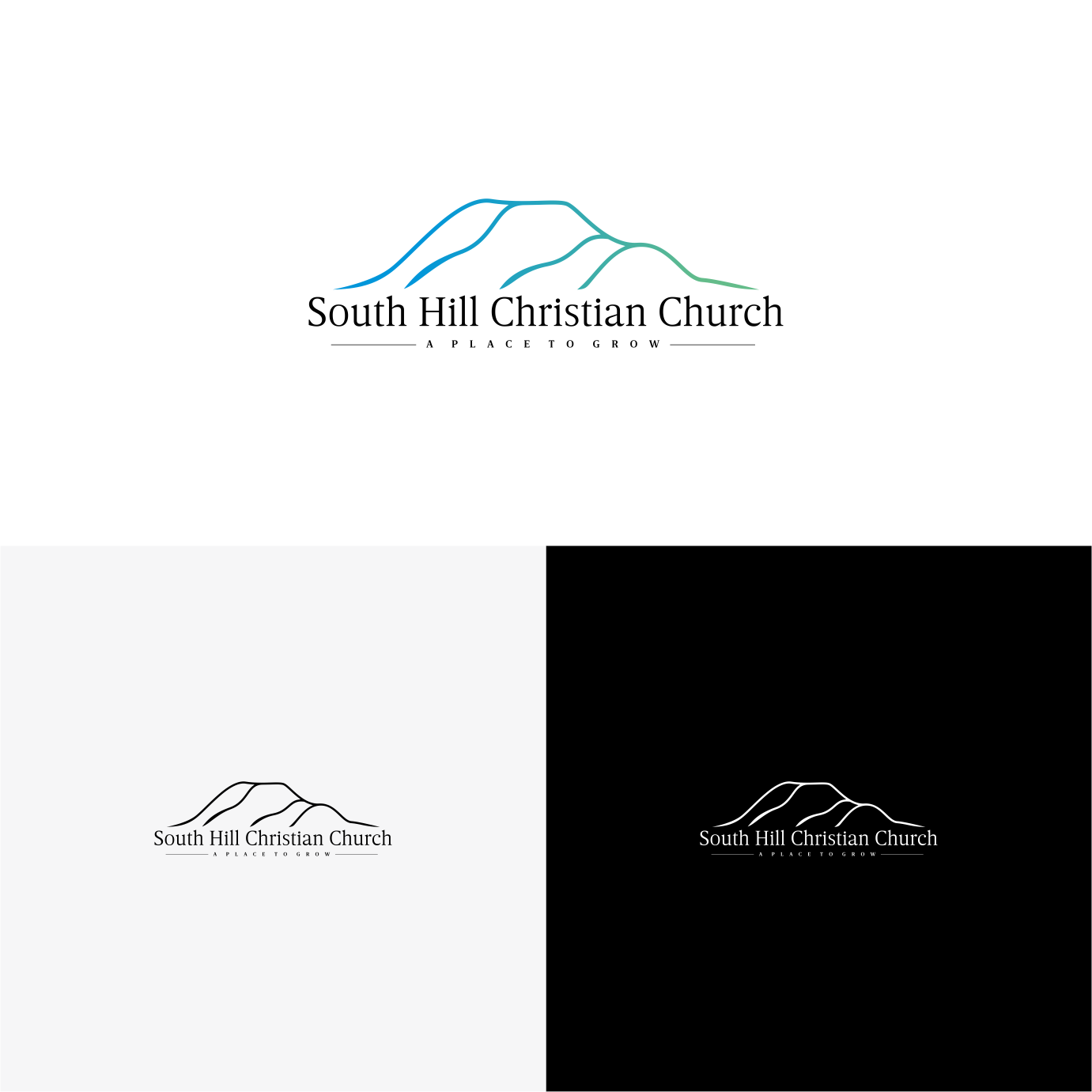 Serious, Modern Logo Design for South Hill Christian Church and /or ...
