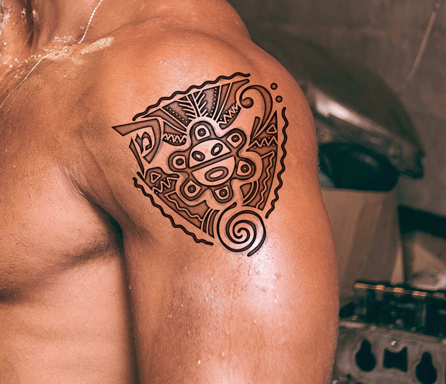 Bold, Conservative Tattoo Design for a Company by Creative Shots Studio ...