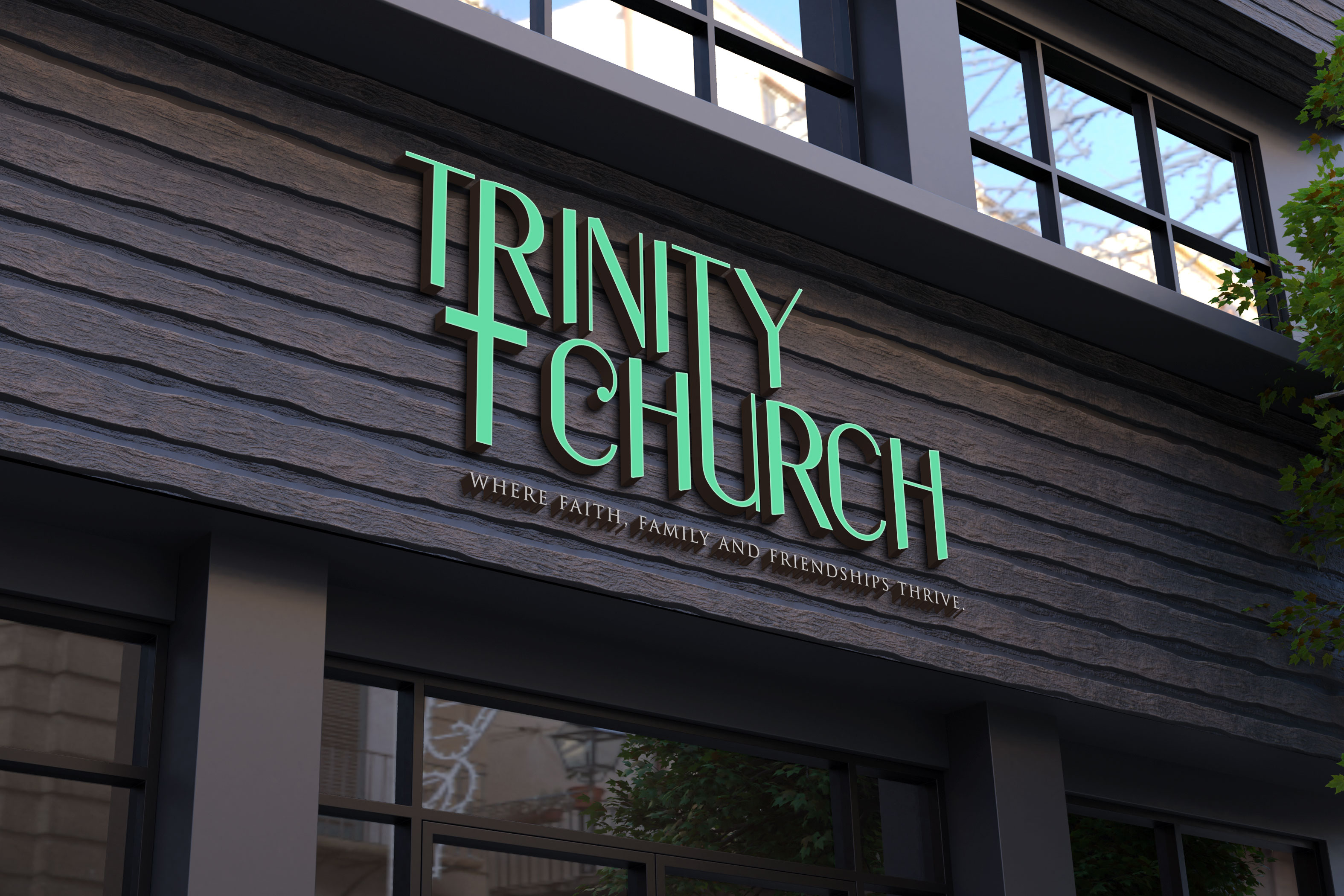 Logo Design for Trinity Church. It might also include part of the ...