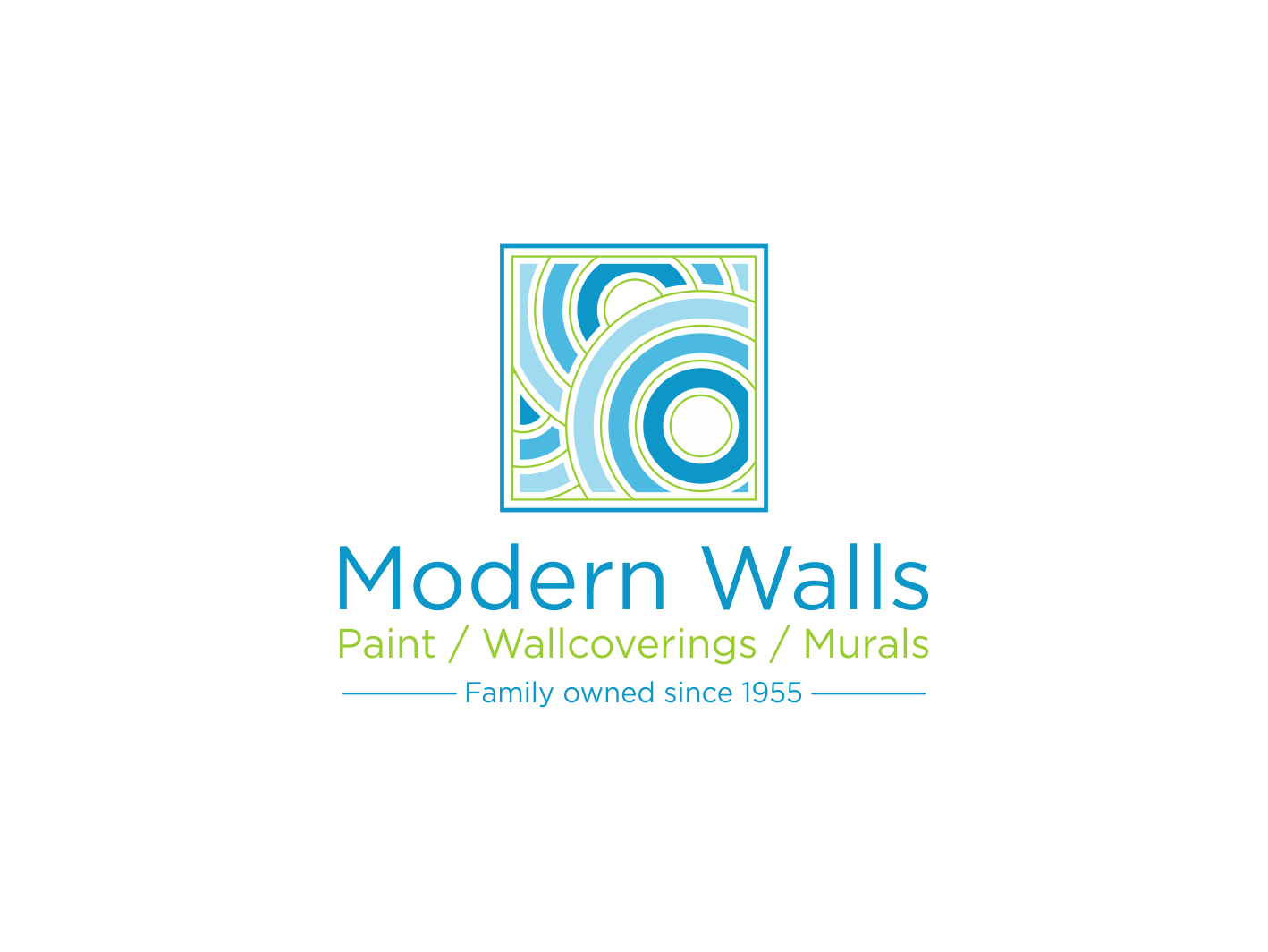 Logo Design for Company Name: Modern Walls Subtext to include in logo ...