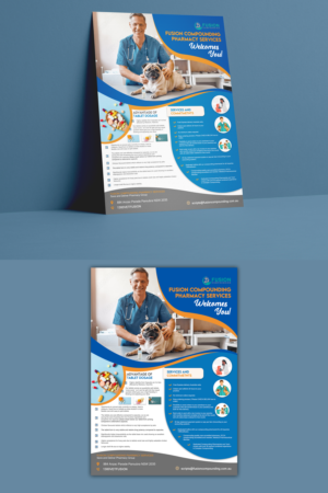 fusion compounding flyer design | 16 Flyer Designs for a business in ...