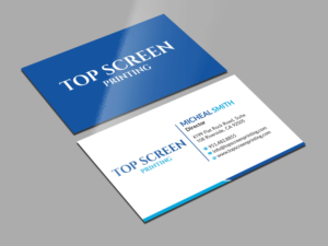 Screen Printing Business Cards | 12 Custom Screen Printing Business ...