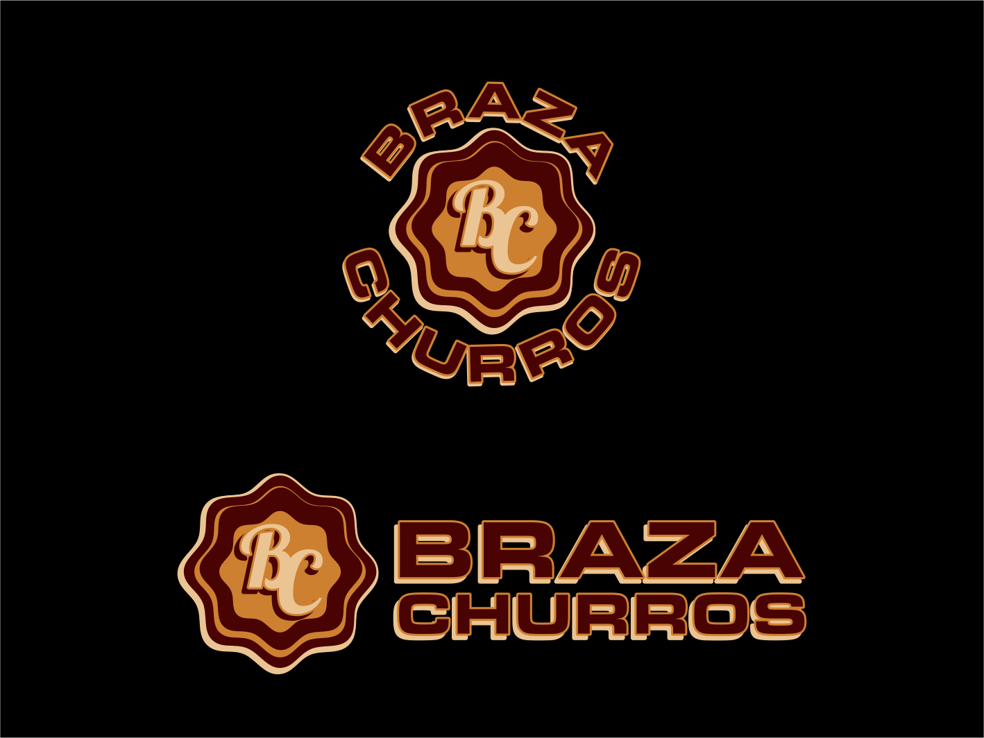 Logo Design for Braza Churros by BNdesigner | Design #27270735