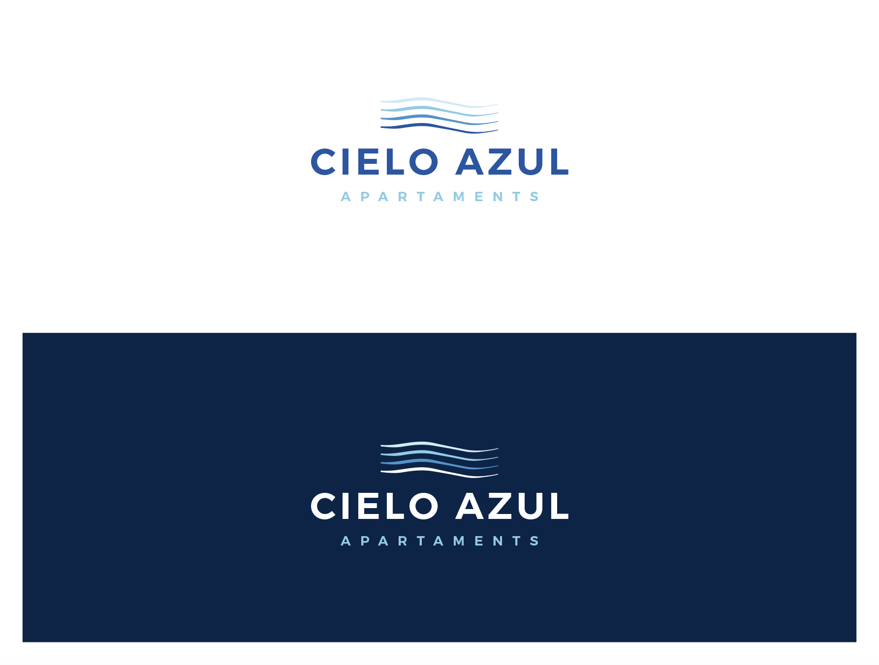 Bold, Playful, residential real estate Logo Design for Cielo Azul ...