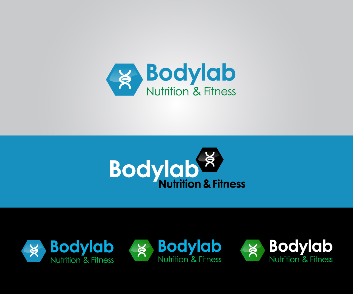 Modern, Colorful, Nutrition Logo Design for Bodylab Nutrition &/or ...