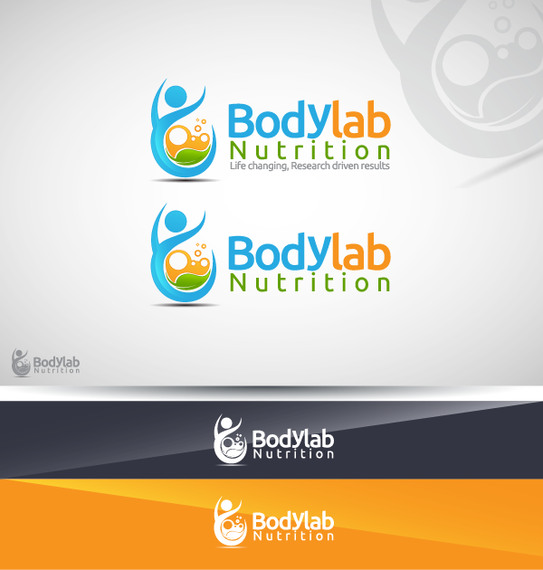 Modern, Colorful, Nutrition Logo Design for Bodylab Nutrition &/or ...