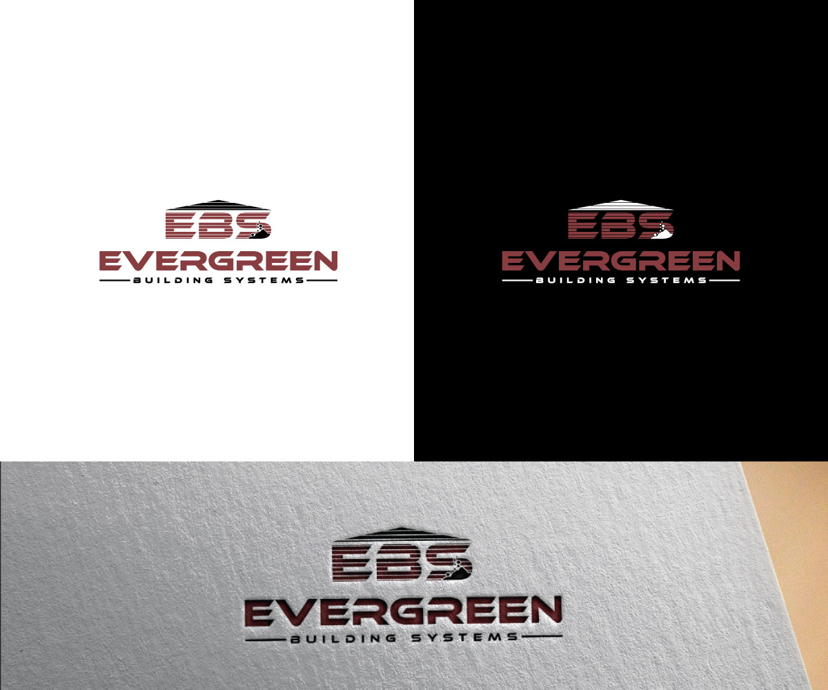 Logo Design for Evergreen Building Systems by uitaki | Design #27277501
