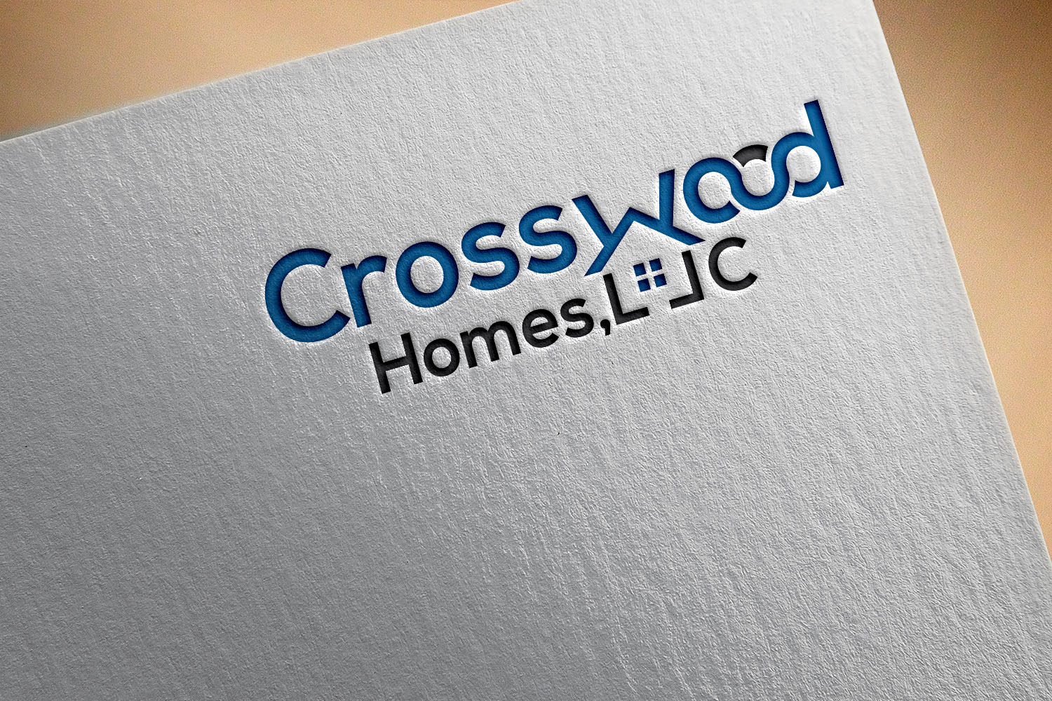 Logo Design for Crosswood Homes, LLC by adnan001 2 | Design #27284009