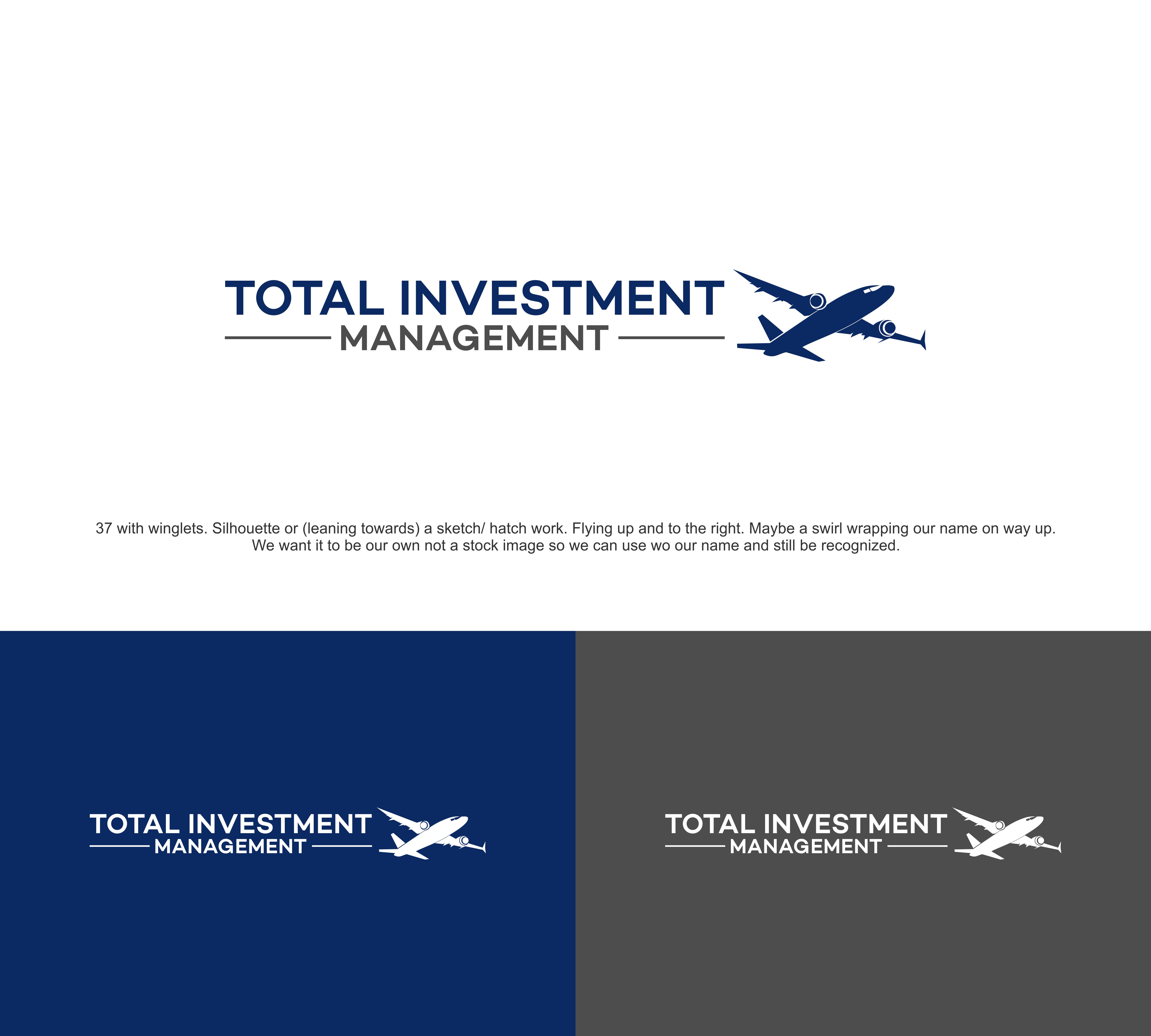 Logo Design for Total Investment Management by V Solutions | Design ...