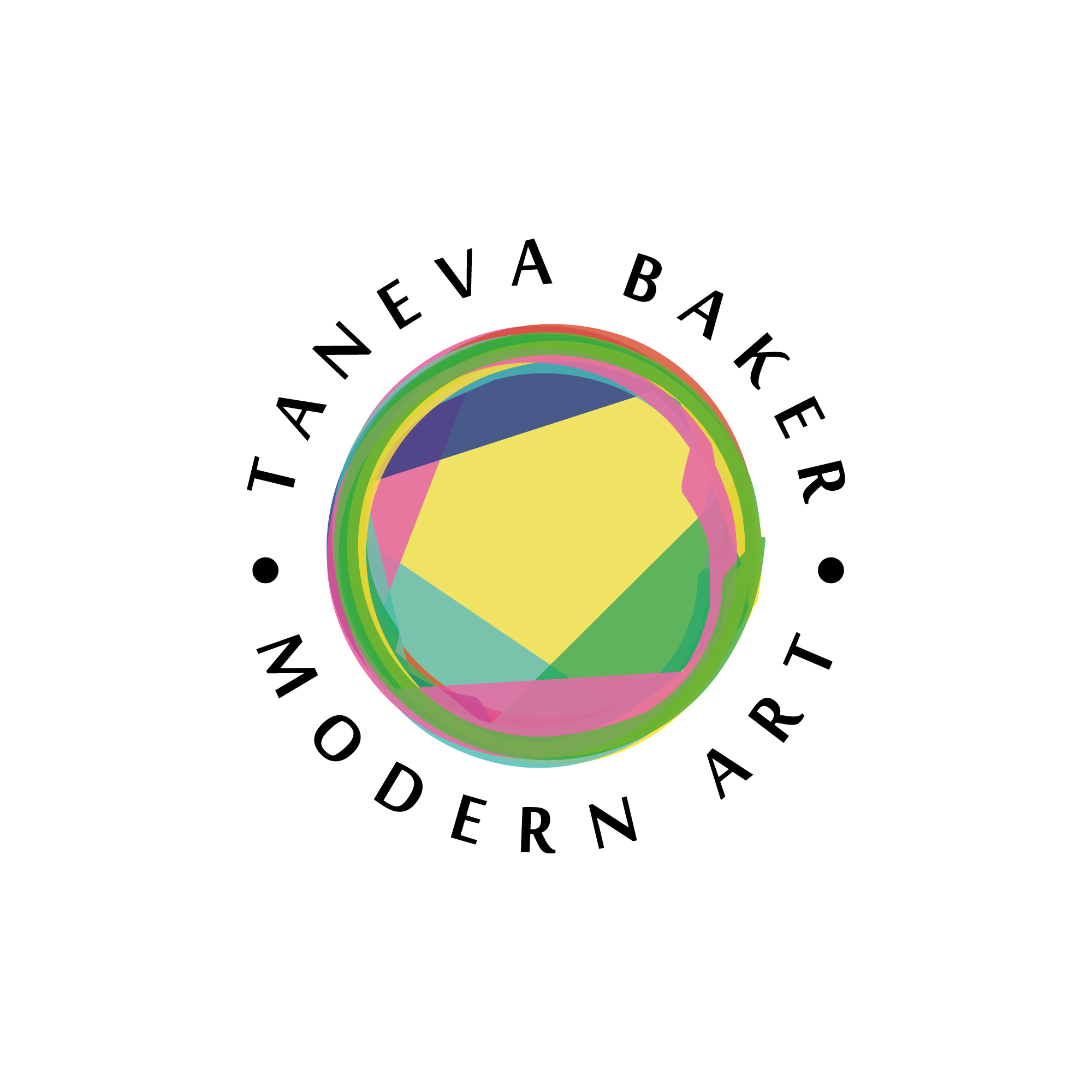 Modern, Upmarket, Modern abstract art. Logo Design for Taneva Baker ...