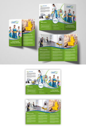 CleanPros DMV Commercial Cleaning Brochure | 18 Flyer Designs for a ...