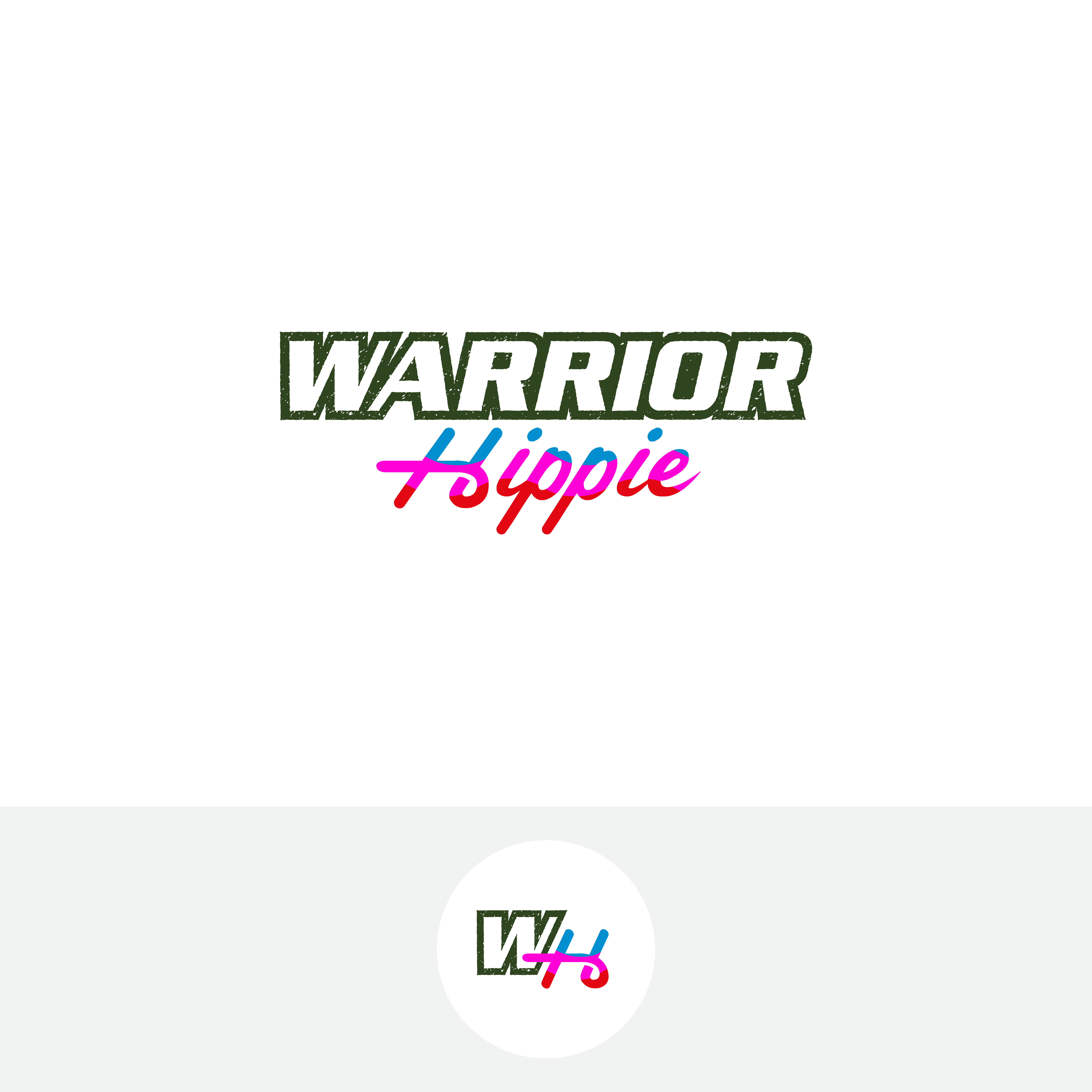 Playful, Elegant, Veteran clothing Logo Design for Warrior Hippie - WH by Pratik Mevada | Design ...