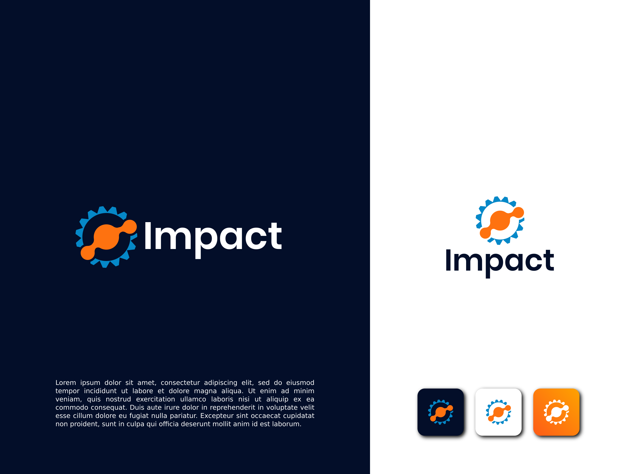 Bold, Modern Logo Design for Impact by _Abdulloh | Design #27358762