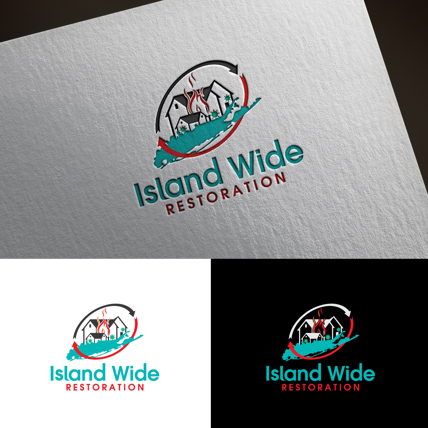Elegant, Playful, Home restoration Logo Design for Island Wide ...