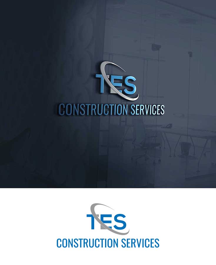 Serious, Professional Logo Design for TES Construction Services by Mr ...