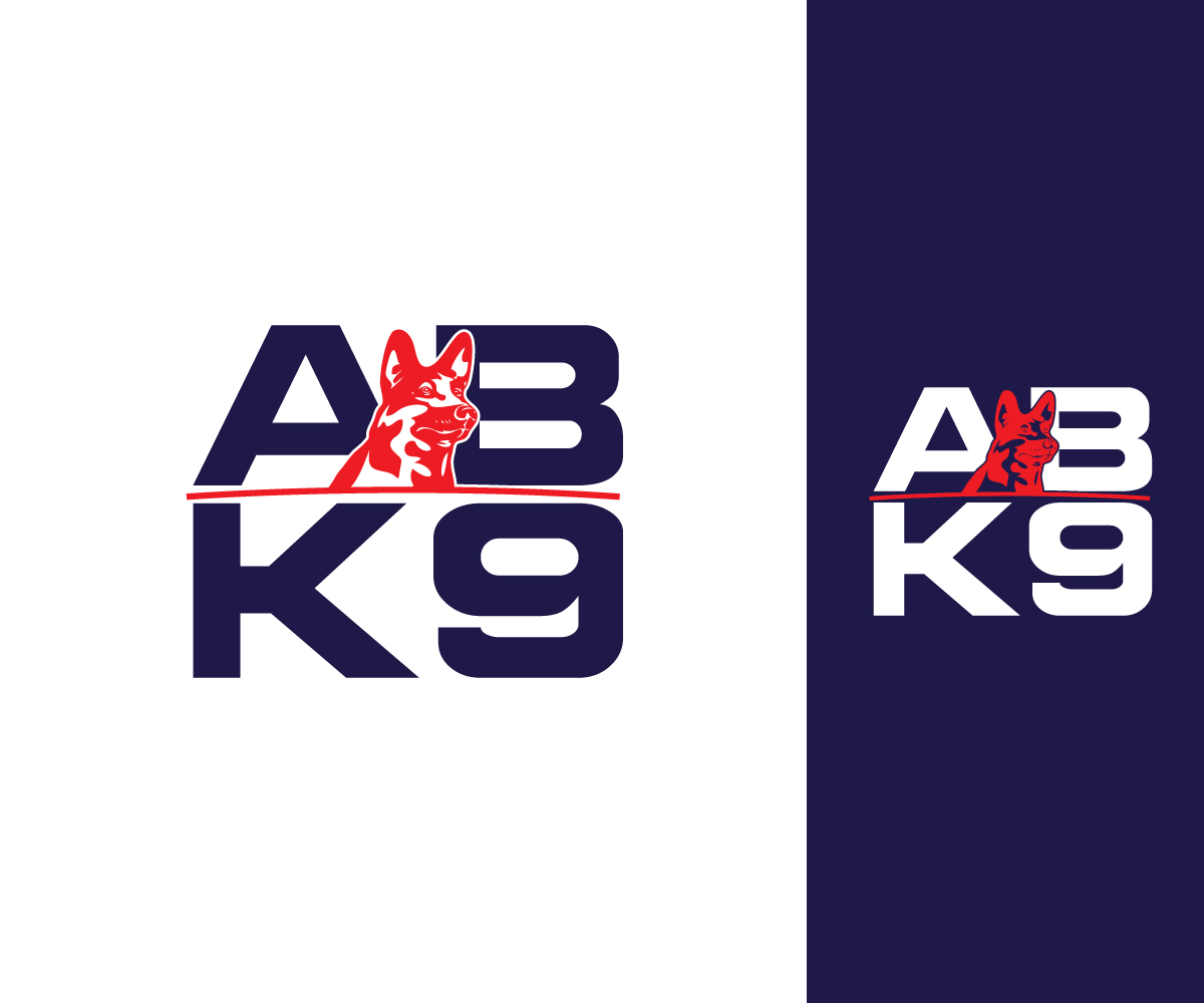 Elegant, Modern, Dog Training Logo Design for AB K9 by rainbow logos ...