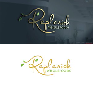 Replenish Wholefoods logo | 44 Logo Designs for Replenish Wholefoods