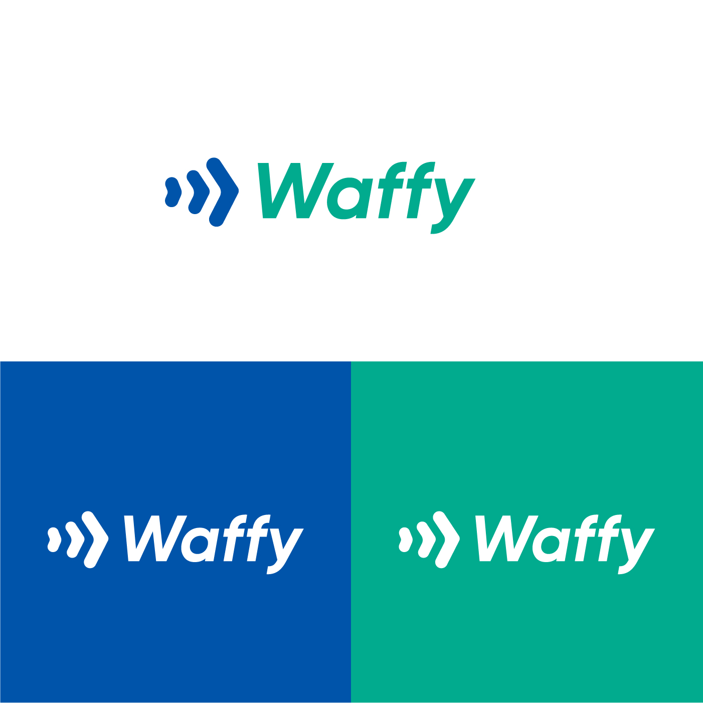 Modern, Upmarket, Fintech and payments Logo Design for Waffy by nicolaz ...