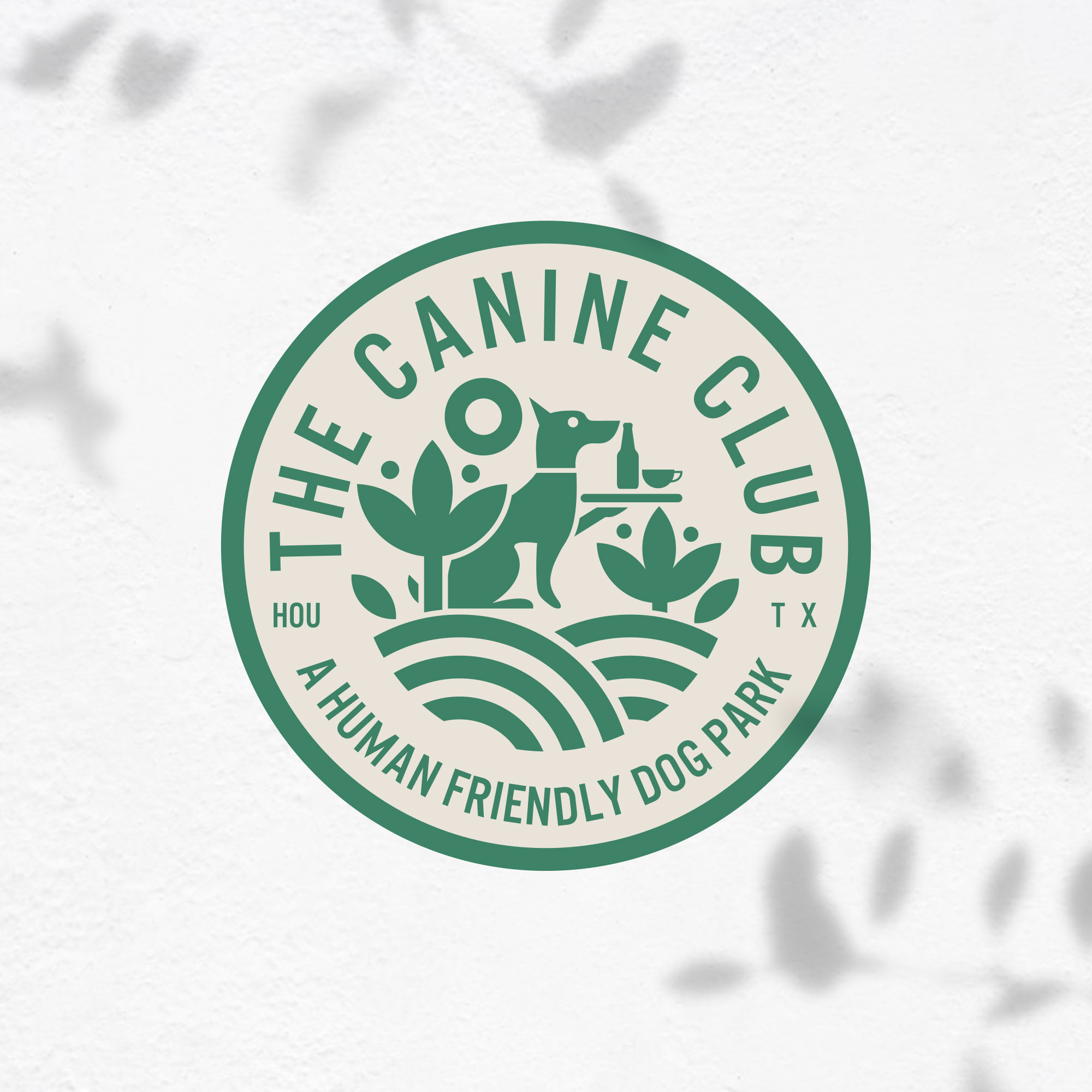 Logo Design for The Canine Club (subtitle- a human friendly dog park ...