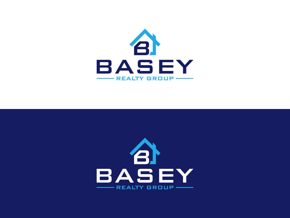 Elegant, Playful, Real Estate Housing Sales Logo Design for Basey ...