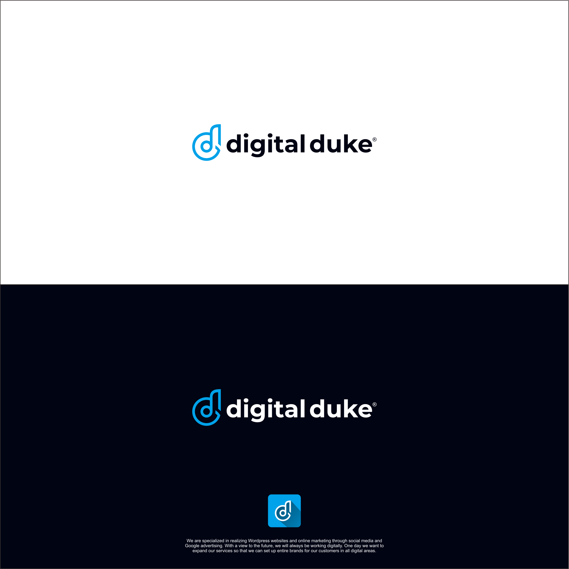 Colorful, Playful, Digital agency Logo Design for Digital Duke by ...