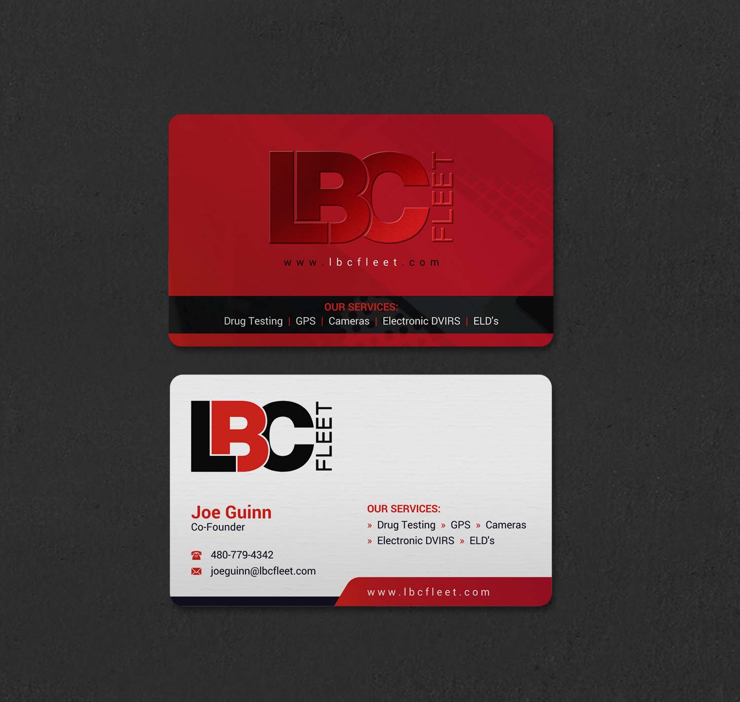 Professional, Upmarket, Transportation supplier Business Card Design ...