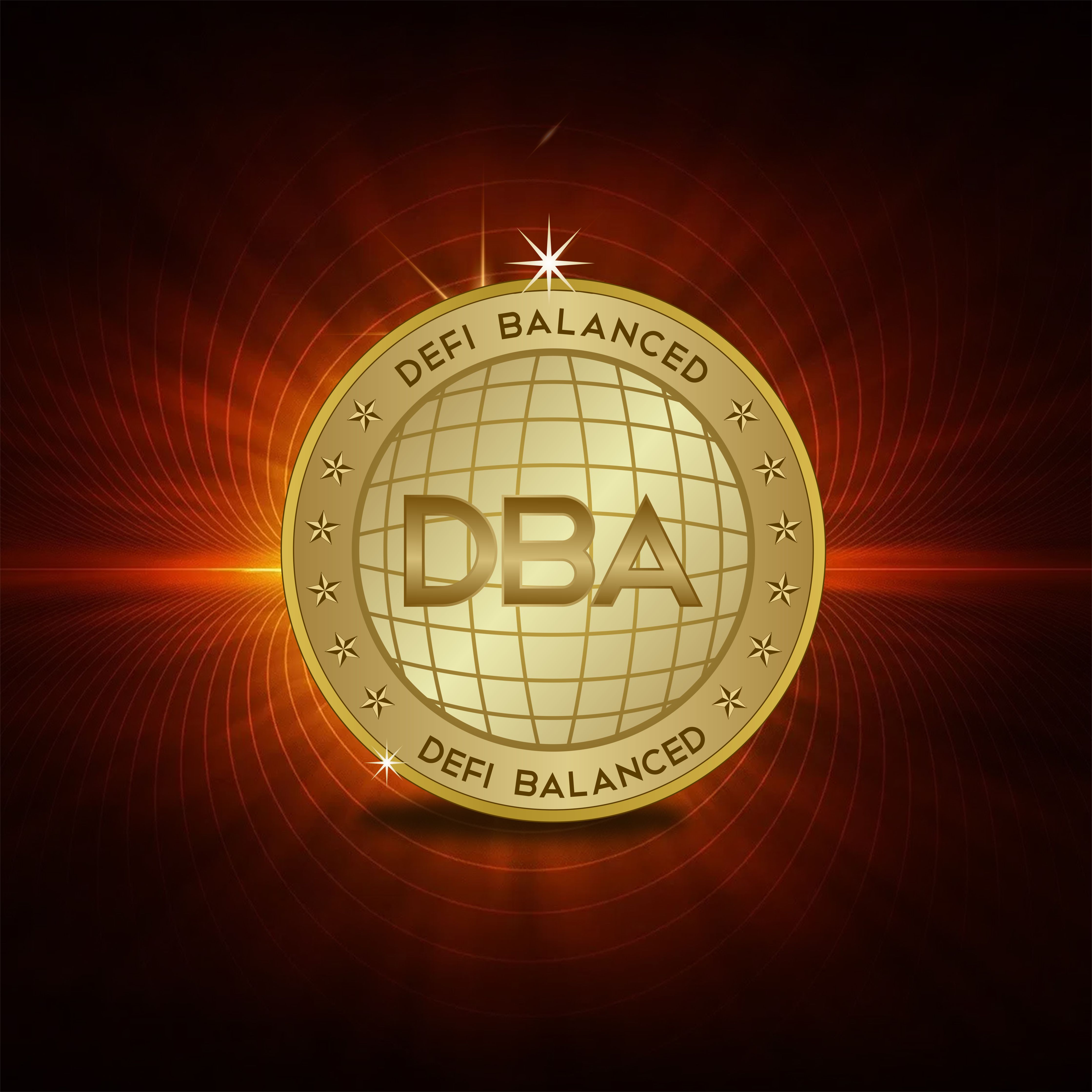 Elegant, Playful Logo Design for DBA token in the middle (like CFXQ ...