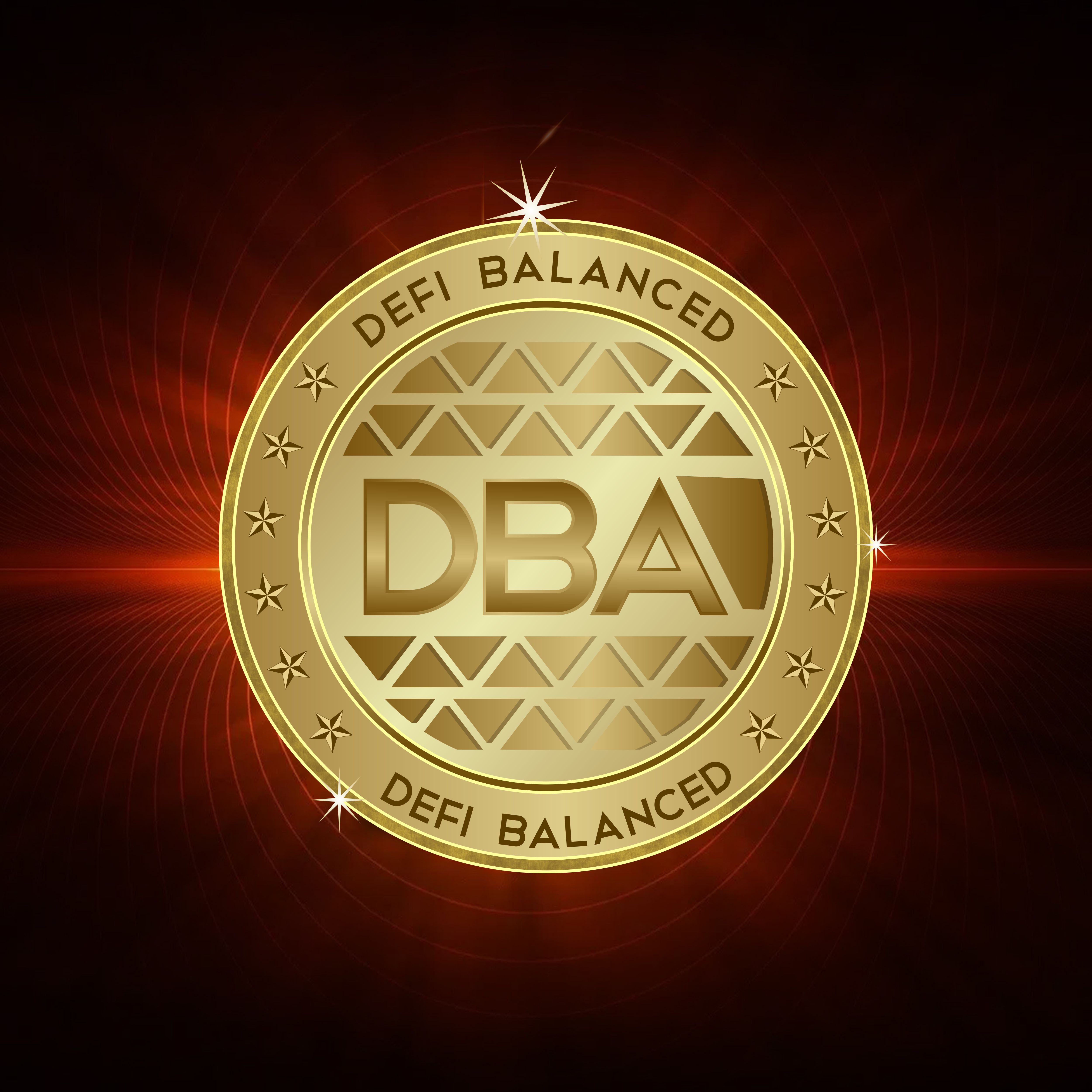 Elegant, Playful Logo Design for DBA token in the middle (like CFXQ ...