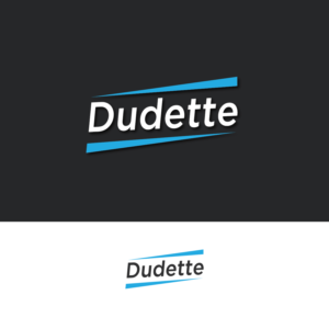 Bold, Modern, clothing Logo Design for Dudette by dianagargaritza ...