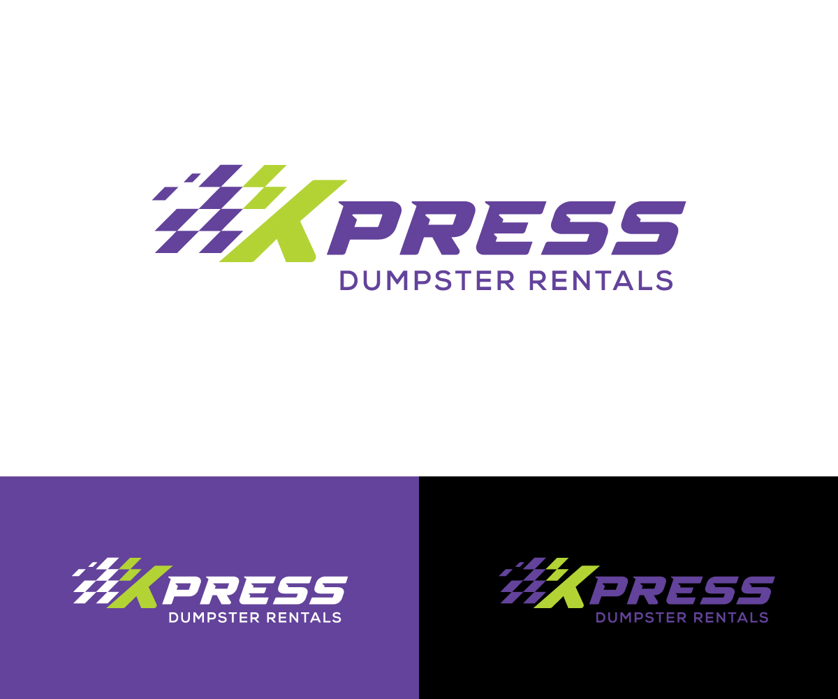Elegant, Playful Logo Design for Xpress Dumpster Rentals by mouisrachel ...