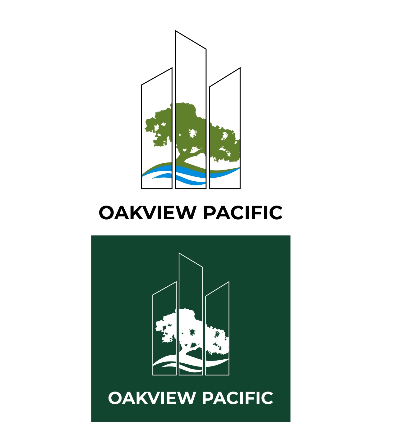 Modern, Bold, Real Estate Investing Logo Design for Oakview Pacific by ...