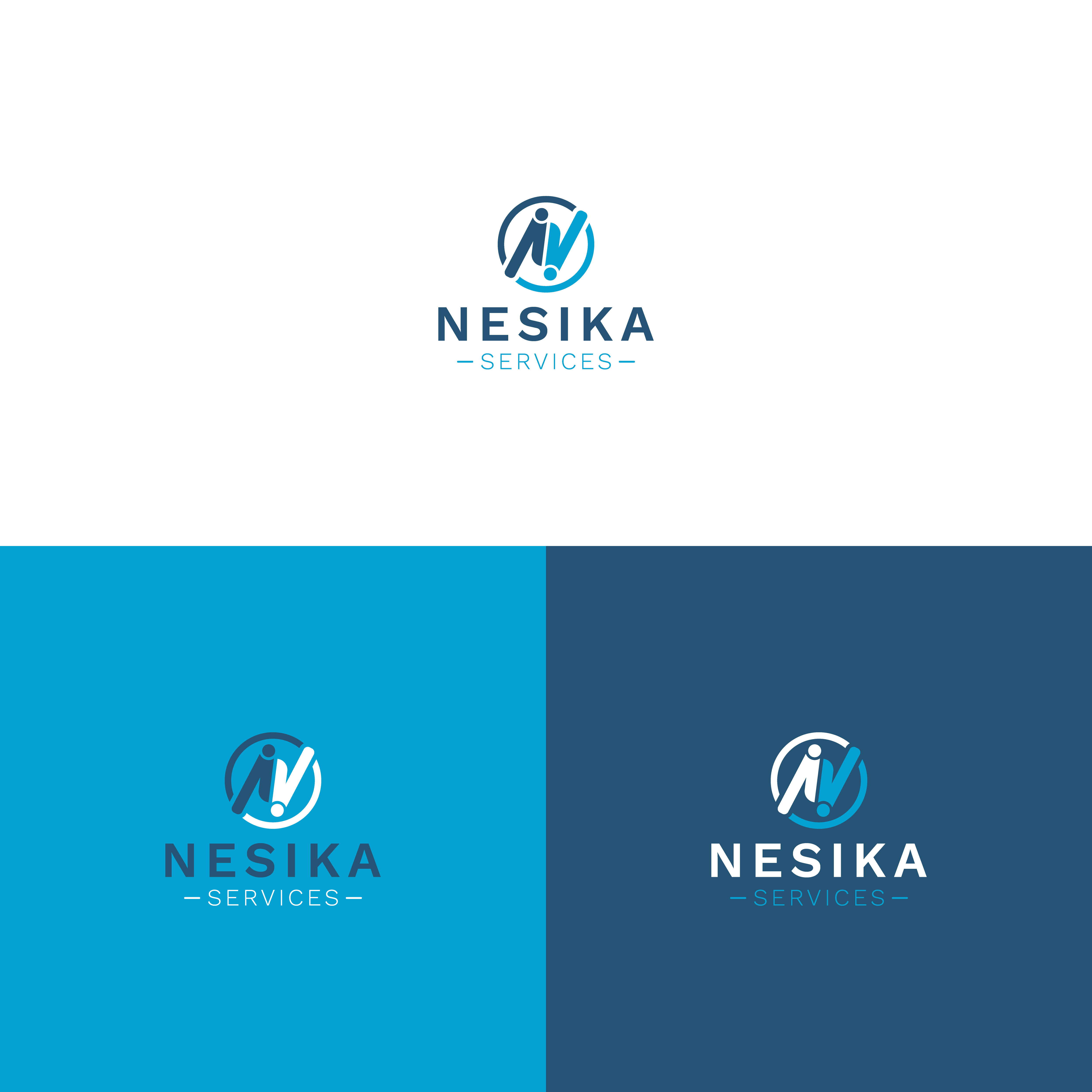 Logo Design for Nesika Services by Sigit Wahyudi | Design #27449545