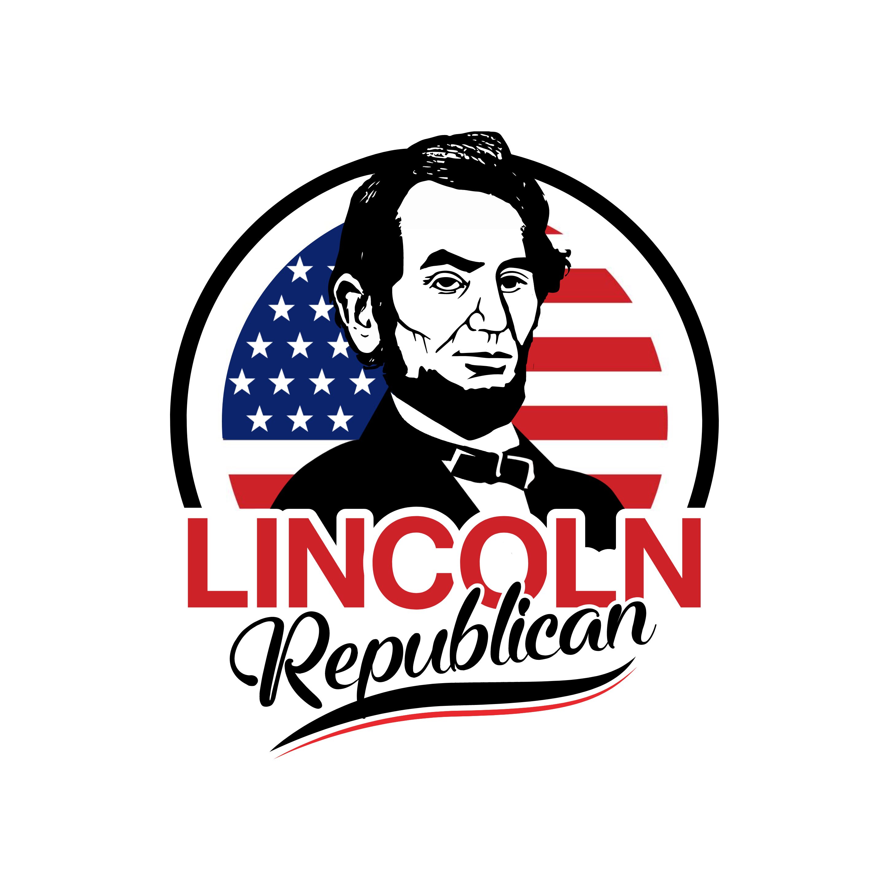 Traditional, Conservative, Politics Logo Design for Lincoln Republican ...