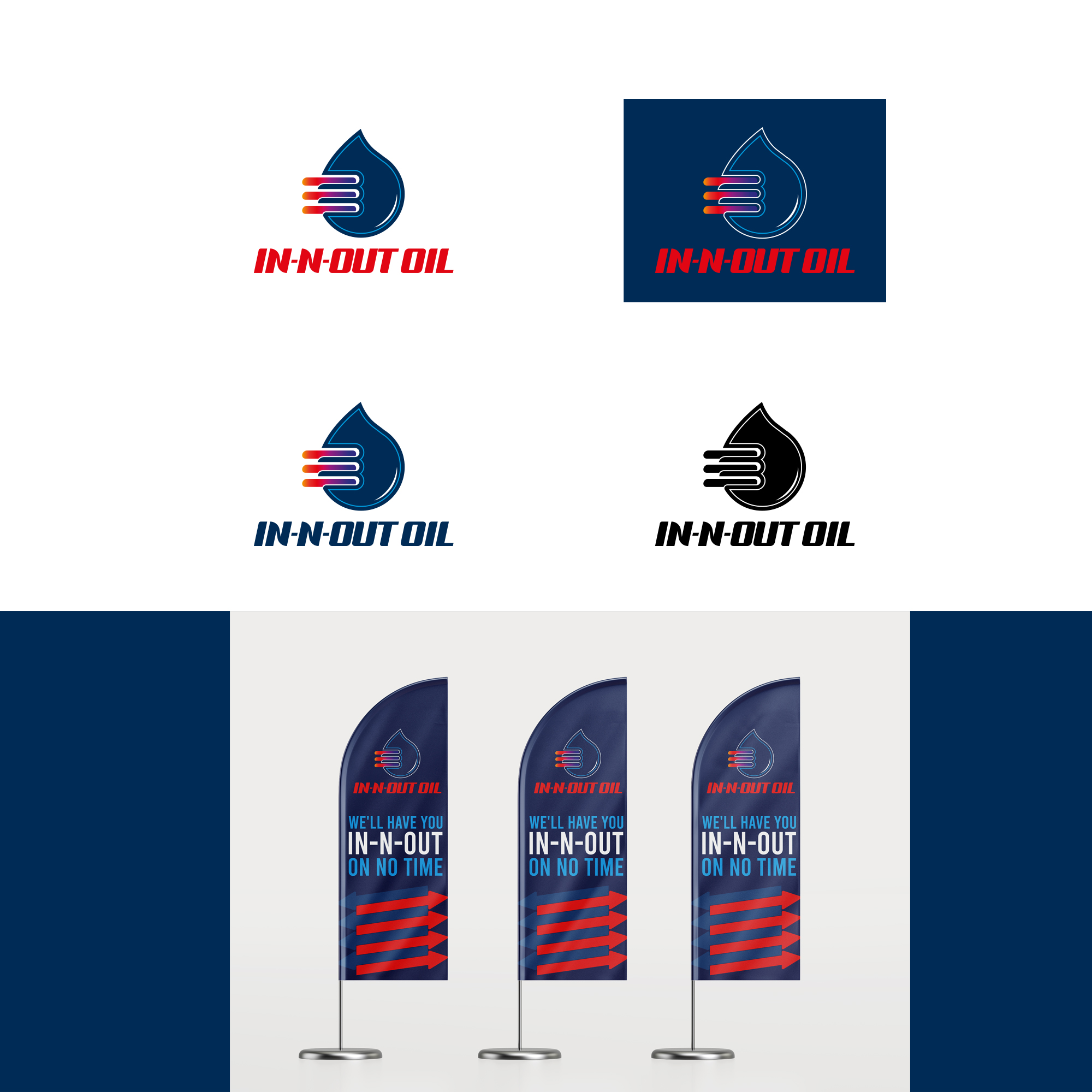 Elegant, Playful, Automotive and oil Logo Design for In-N-Out Oil by ...