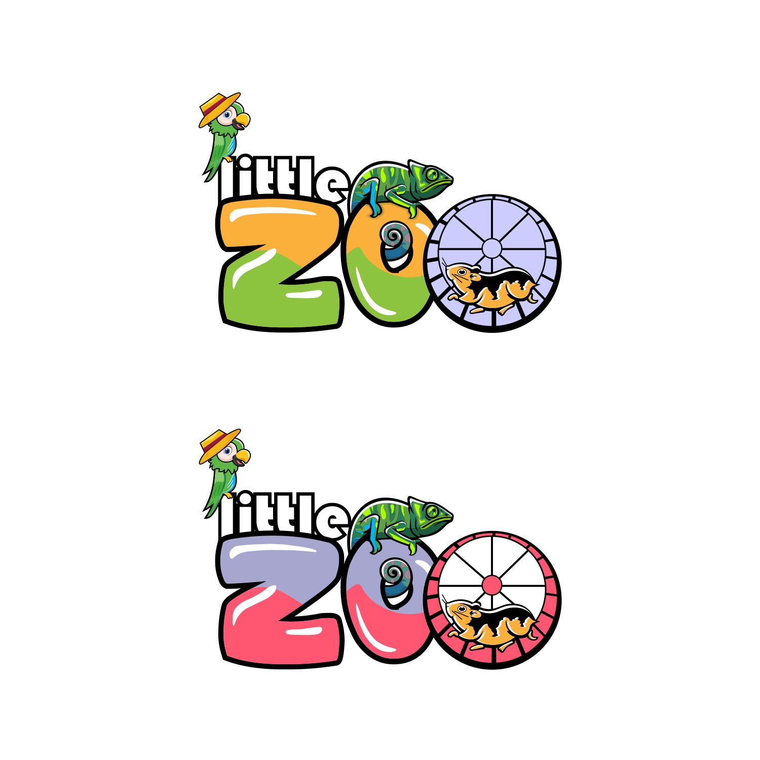 Logo Design for Little Zoo by mbah dudung | Design #27495414