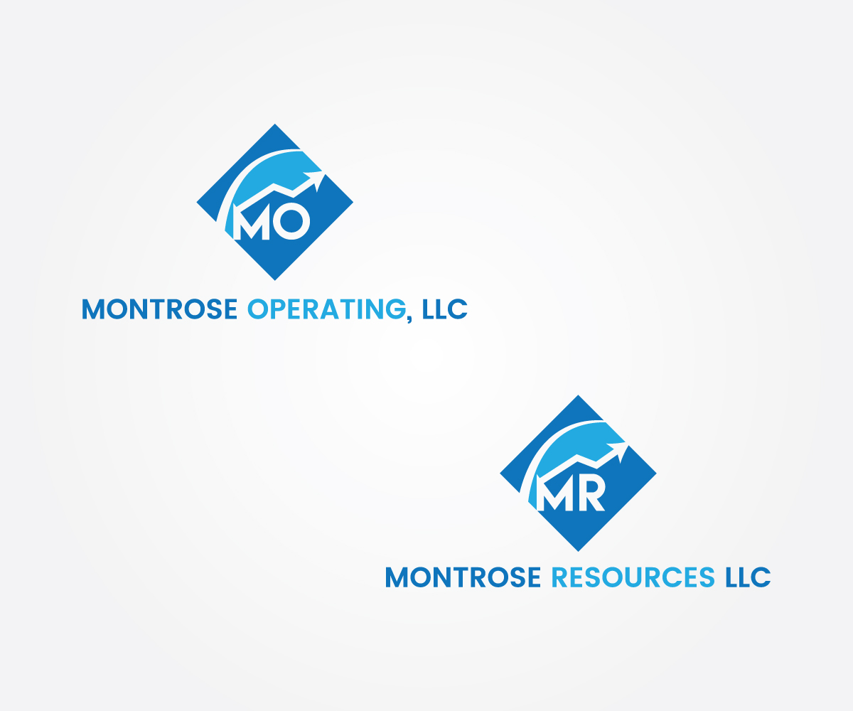 Logo Design for First logo - Montrose Operating, LLC; second logo ...