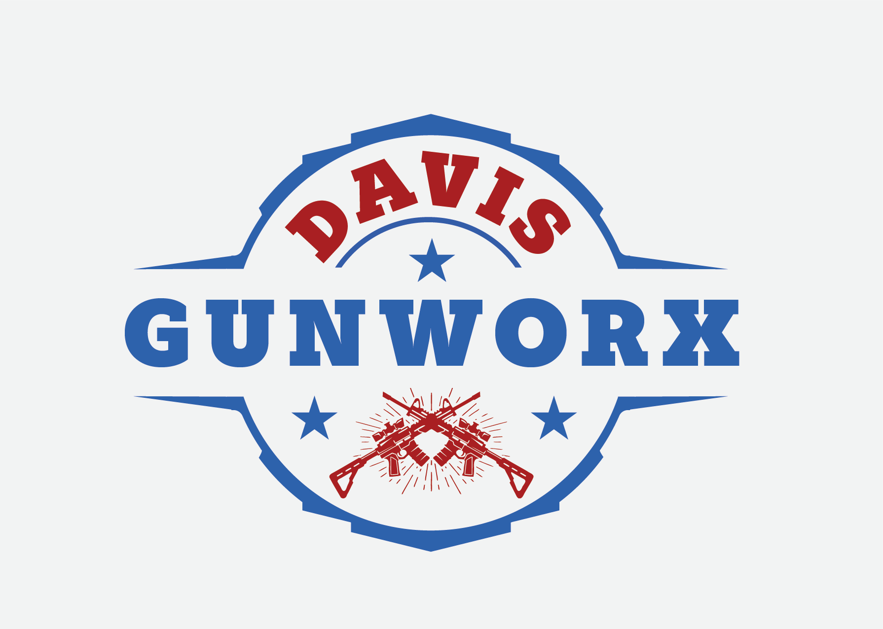 Traditional, Professional Logo Design for DAVIS GUNWORX by The Seventh ...
