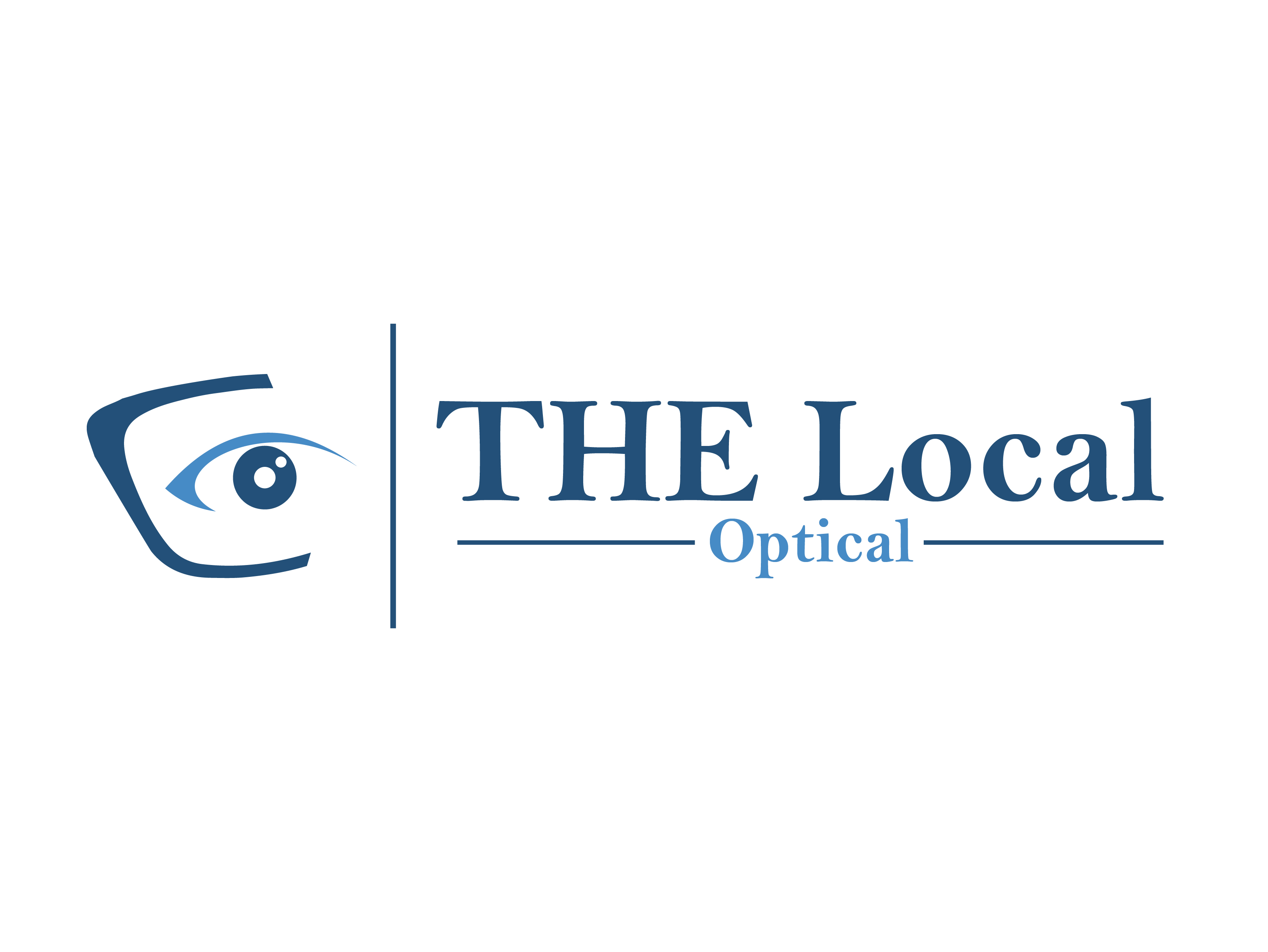 Logo Design for THE Local Optical by HAKIMA 2 | Design #27496858