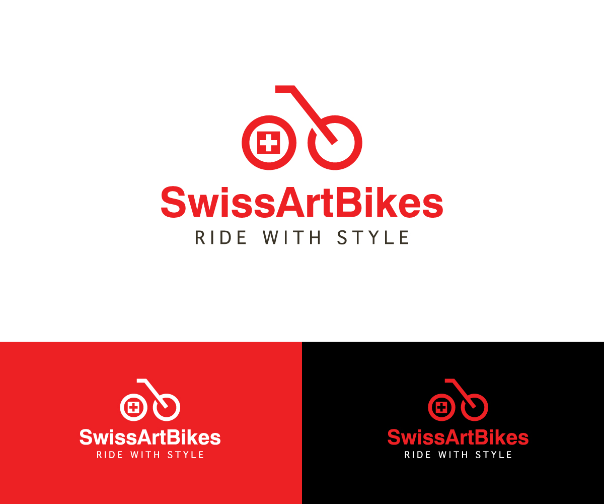 Elegant, Upmarket, Ebike /cruiser Logo Design for SwissArtBikes ( ride ...