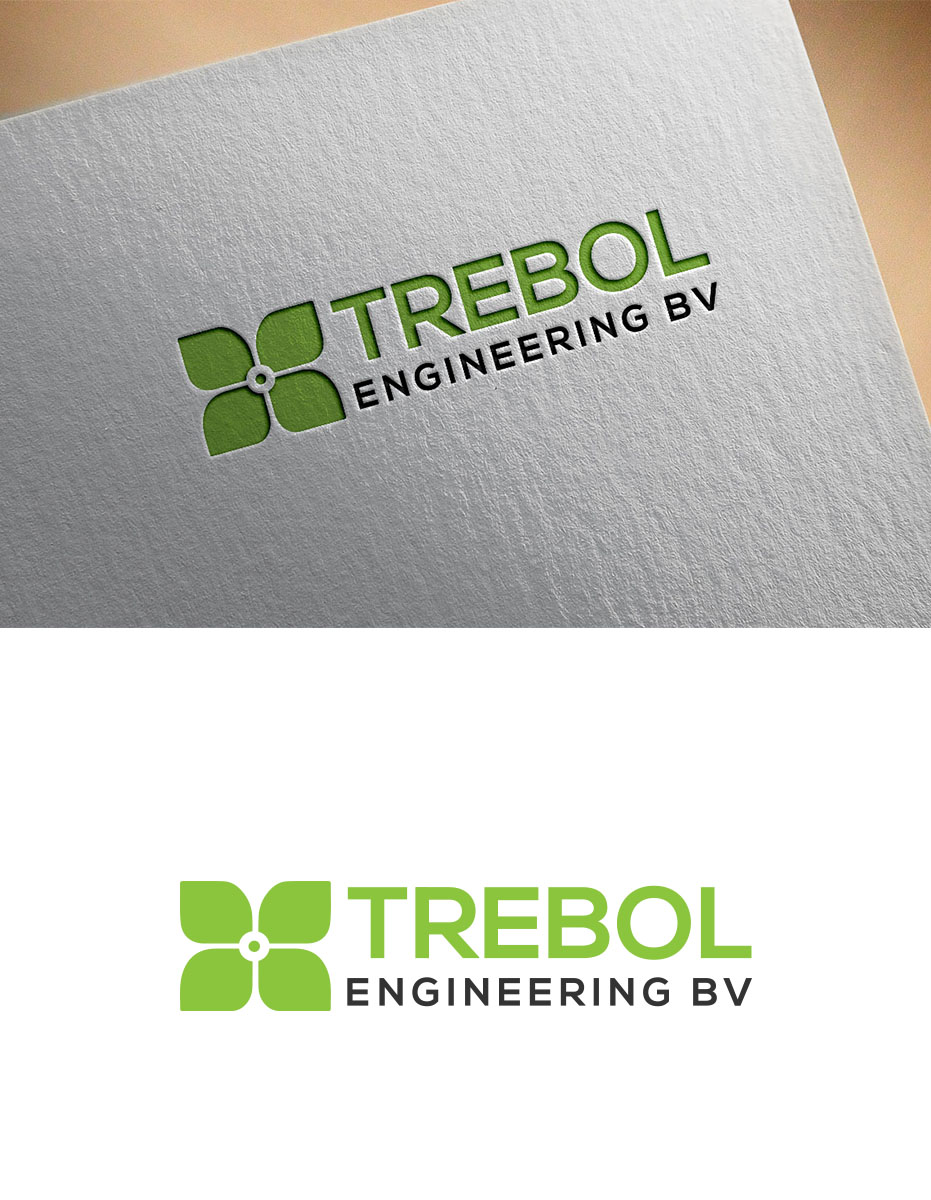 Logo Design for Trebol Engineering BV - (only on the big logo) by F M ...