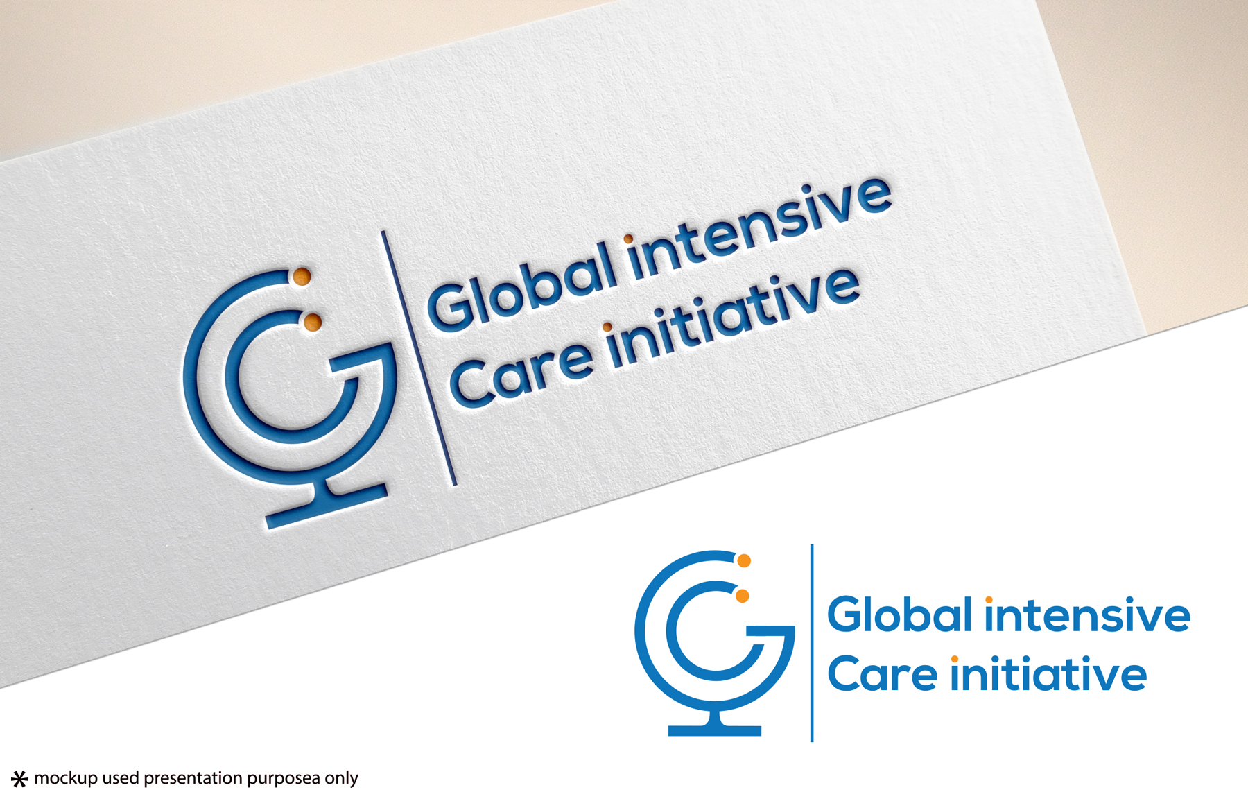Logo Design for Global Intensive Care Initiative by Rubia@ | Design ...