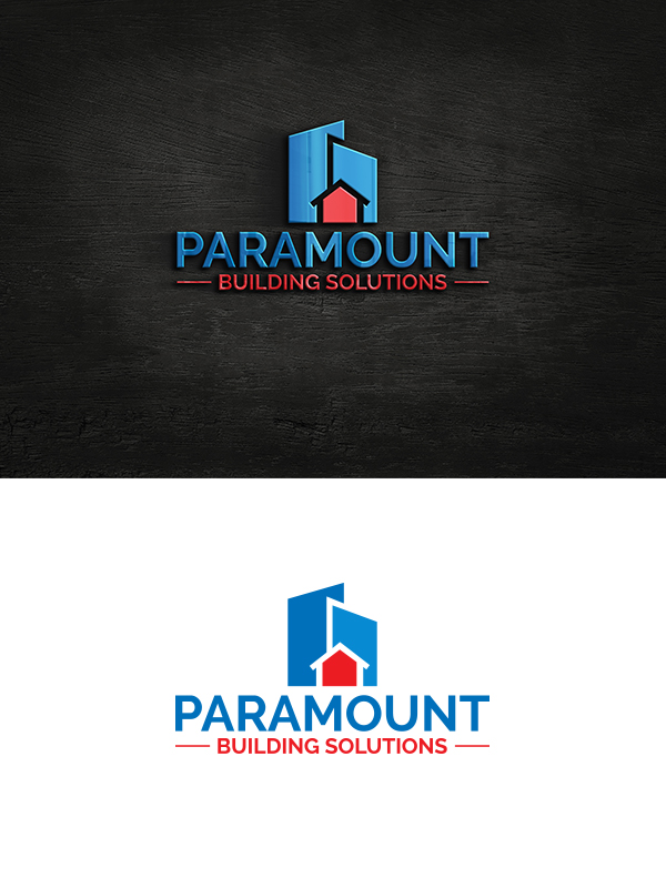 Serious, Professional, construction Logo Design for Paramount Building ...