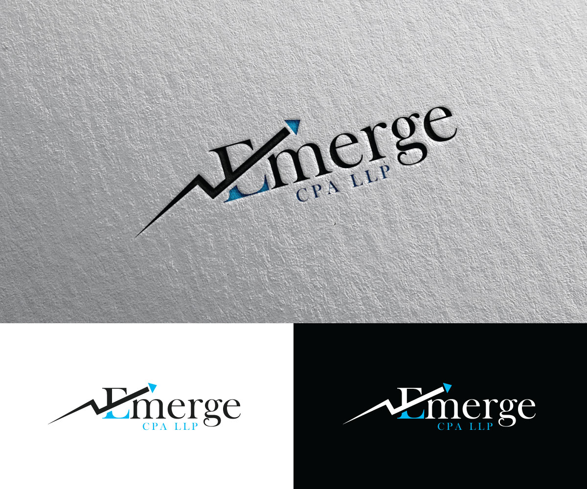 Logo Design for "Emerge CPA LLP" "Chartered Professional Accountants" by Iris 3 | Design #27555568