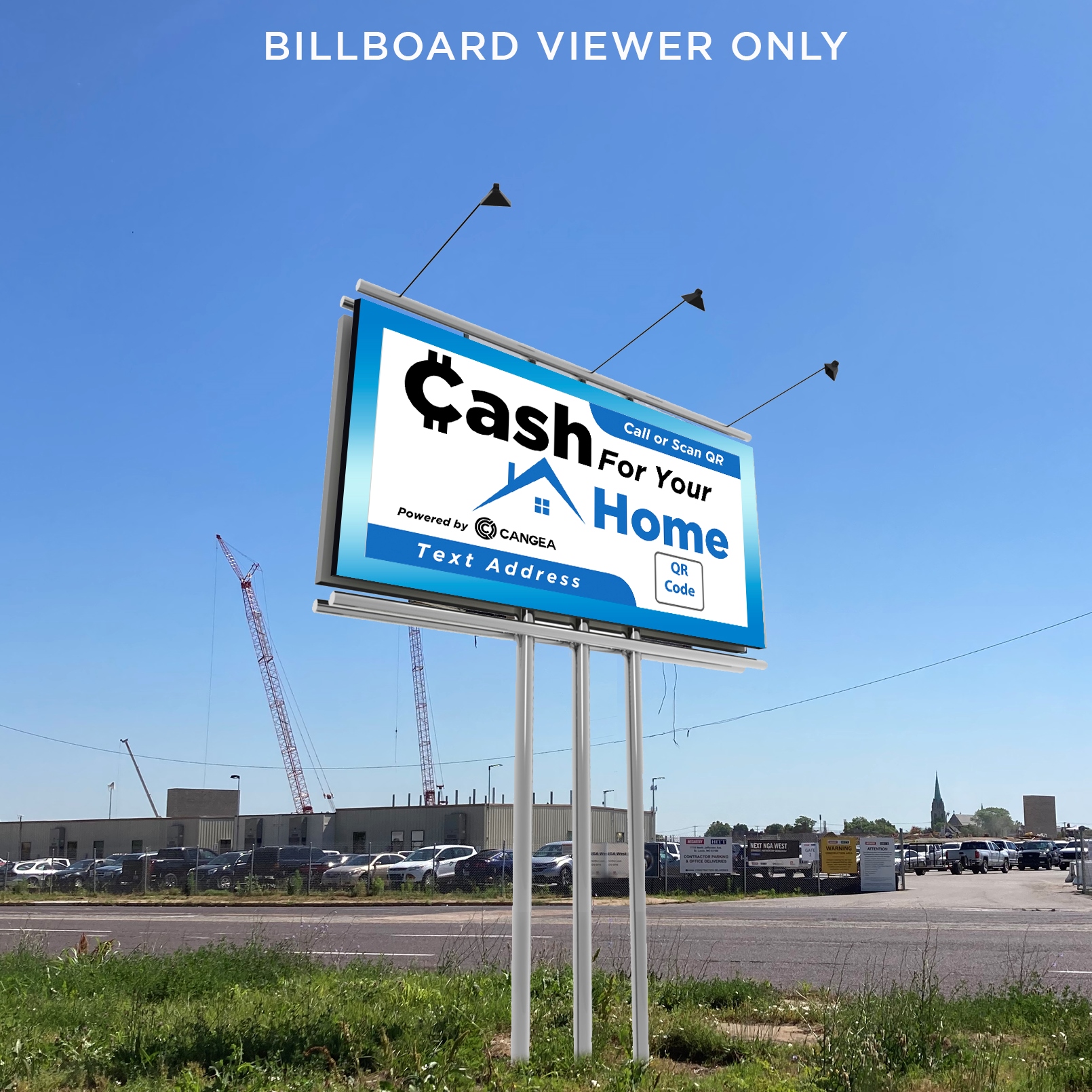 Bold, Serious, real estate, technology Billboard Design for Hype Leads ...