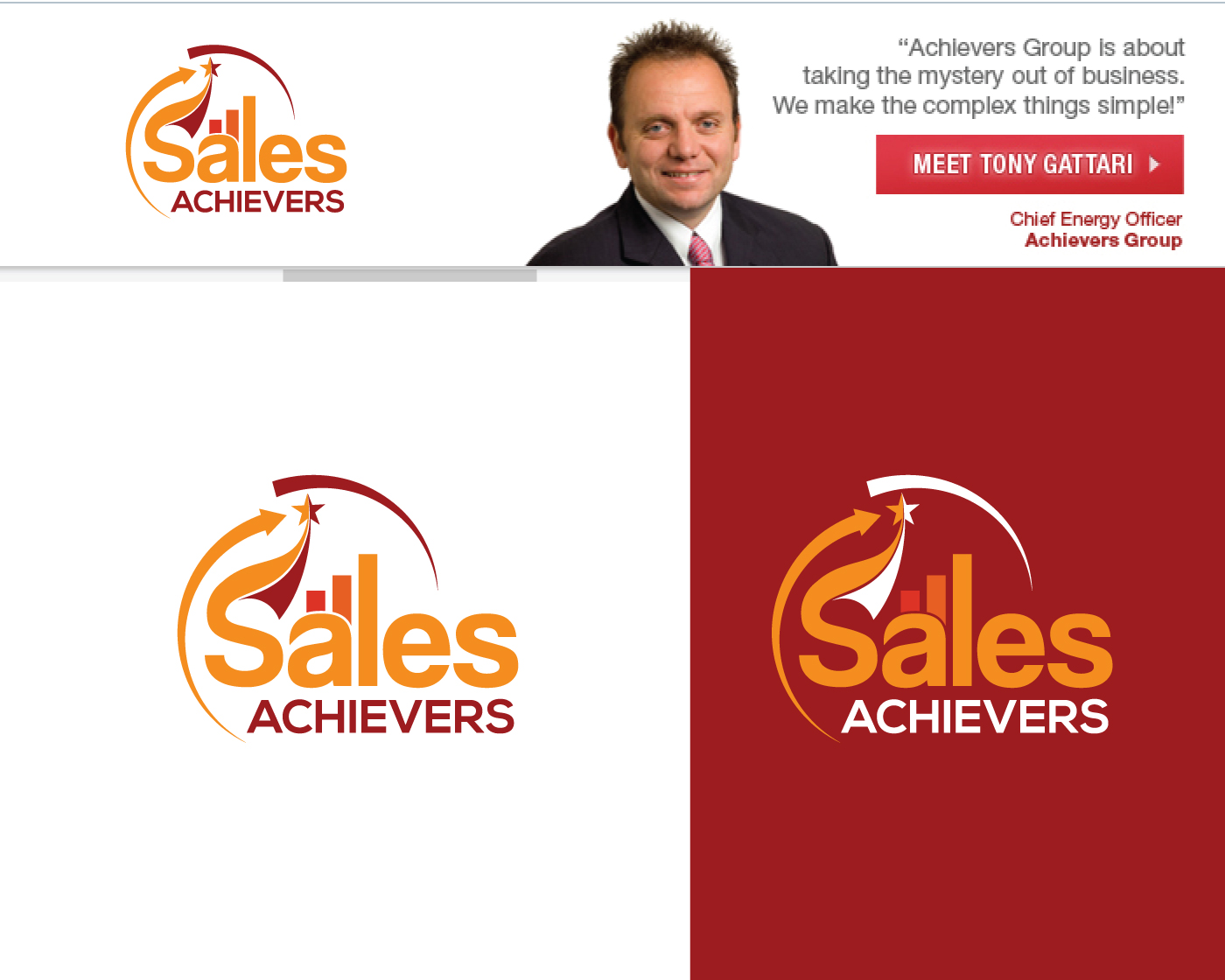 Logo Design for Sales Achievers by Juli creation | Design #27572287